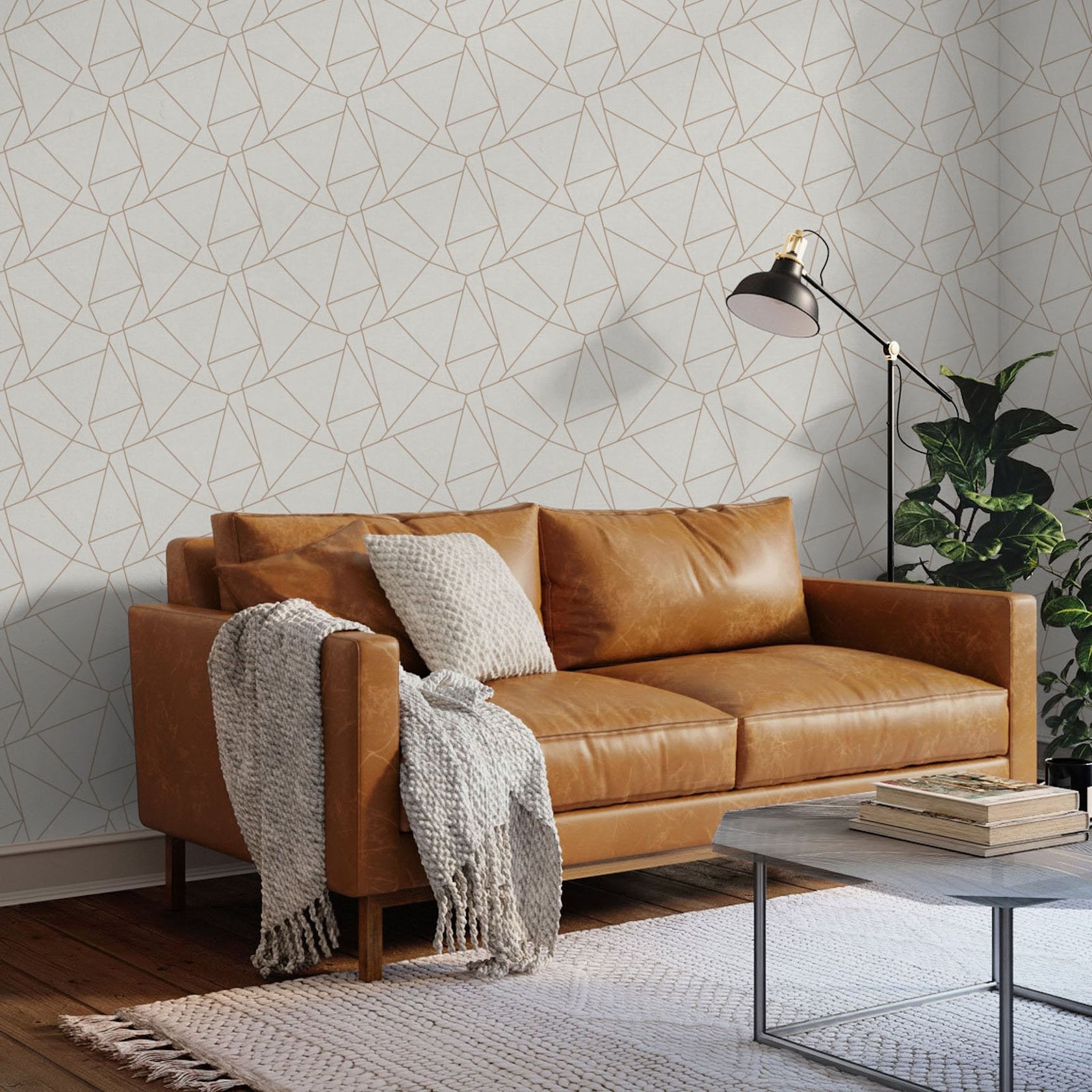 Pinnacle Geometric Wallpaper - Wallpaper Inn - South Africa – Wallpaper Inn