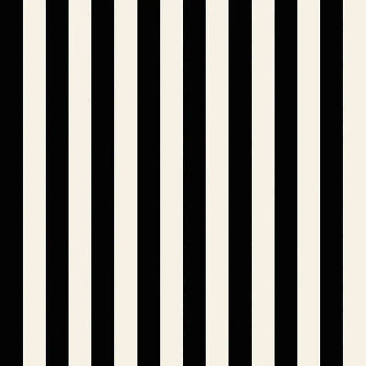 Regency Stripe Wallpaper - Black & White - Wallpaper Inn - South ...
